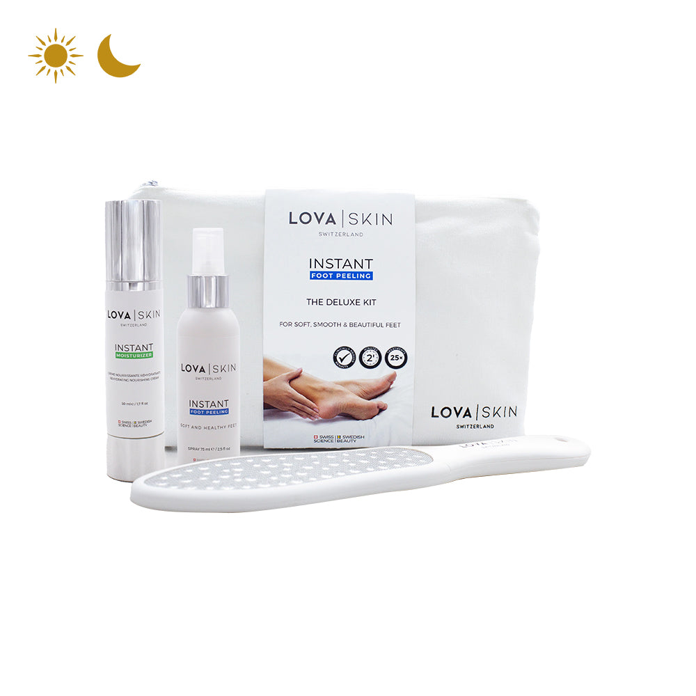 Exfoliación de Pies | Instant Foot Peeling Deluxe Kit | Lova Skin